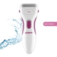 Conair Ladies Cordless Twin Foil Wet/Dry Shaver with Pop-Up Trimmer ...