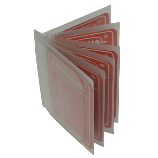 Plastic Wallet Inserts, Replacement Windows 6 Pages Trifold INSTRI 6PGS ...