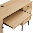 Modway Chaucer Office Desk in Oak - Walmart.com