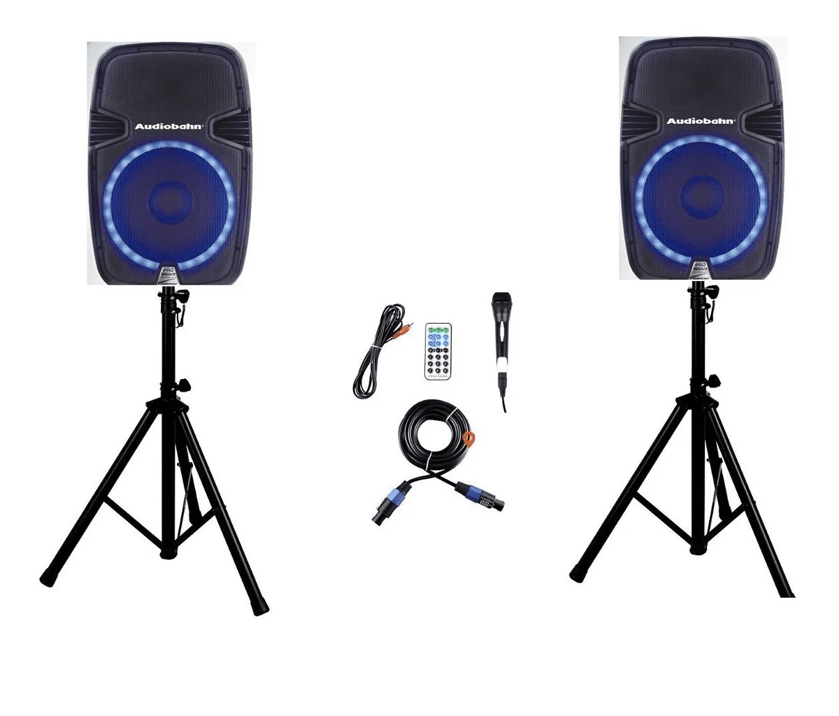 Combo Profesional de Bafles 15' Audiobahn ACOMBO15ABFM | Bodega Aurrera ...