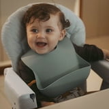 Moonkie Silicone Baby Bibs Set of 2, Waterproof, BPA Free, Adjustable ...