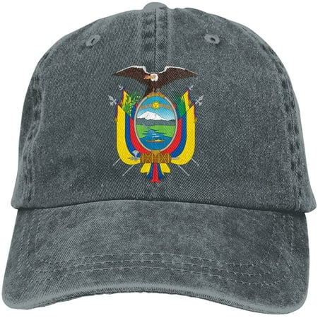Coat of Arms of Ecuador Cowboy Hat Unisex Adjustable Cowboy Cap ...