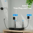 Hiseeu Security Camera System 3MP Wireless Wi-Fi Night Vision Motion ...