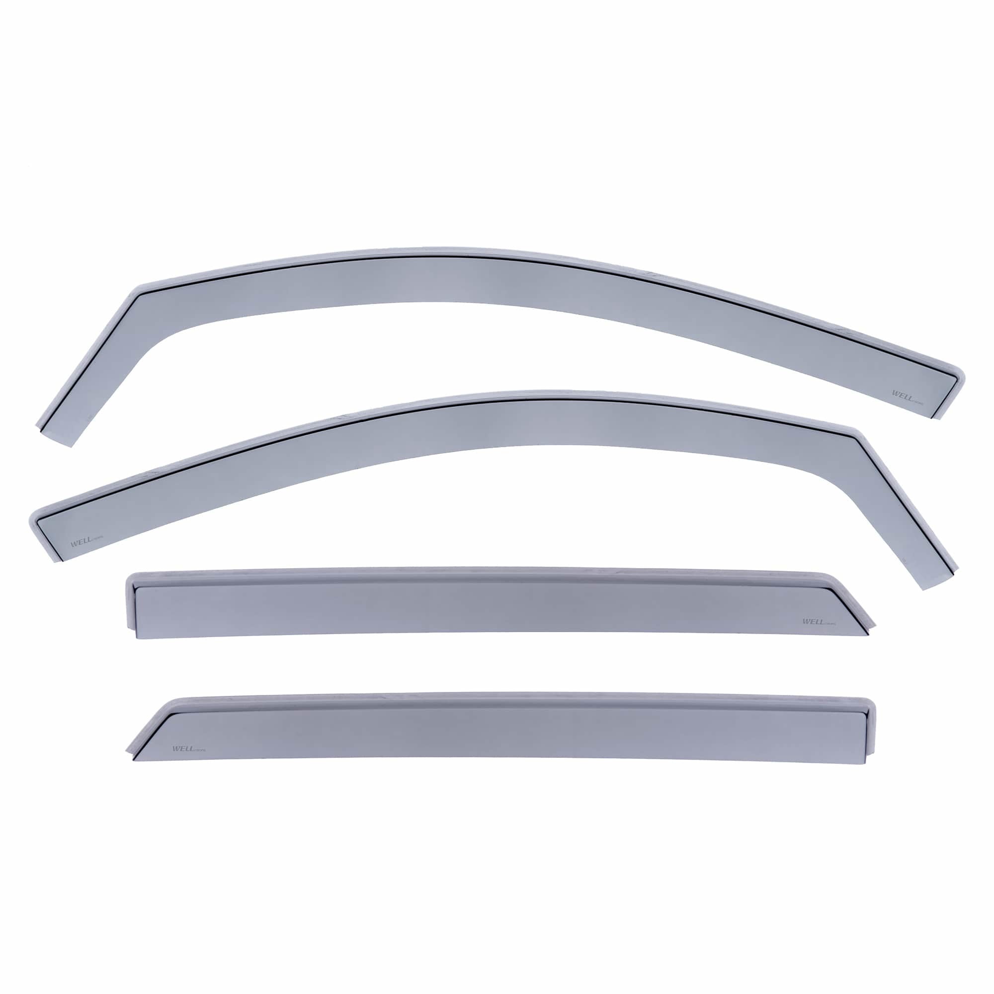 Wellvisors In-Channel Window Visors Wind Deflector Front and Rear for ...