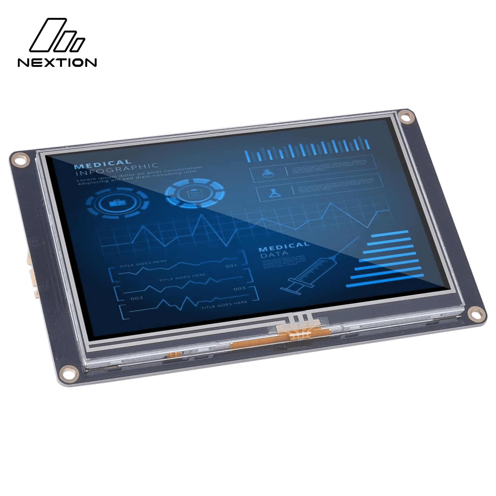 Nextion HMI Display 4.3″ Enhanced Series NX4827K043 Resistive LCD-TFT ...