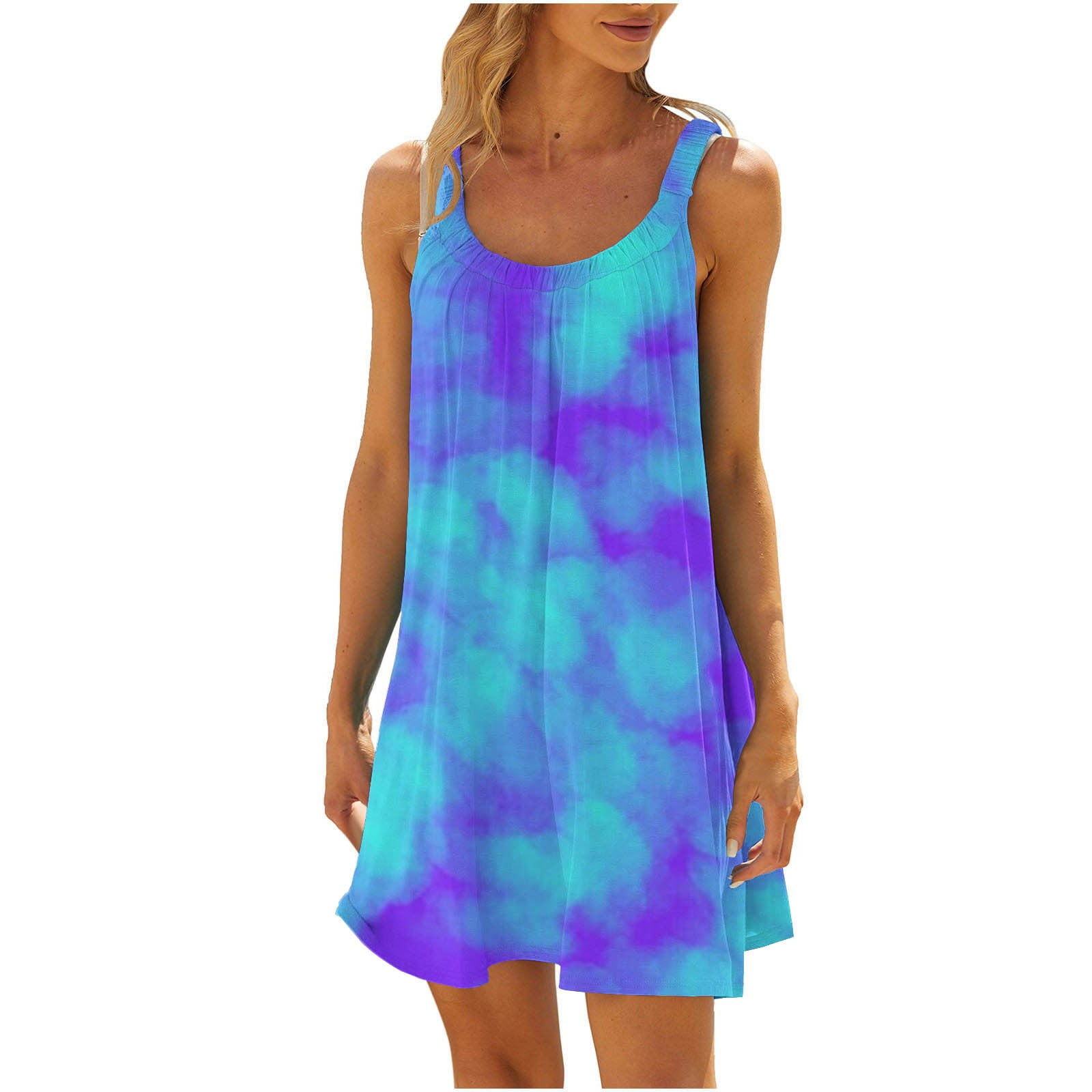 Click here for Bowake Sleeveless Dress For Women Summer Casual Lo... prices