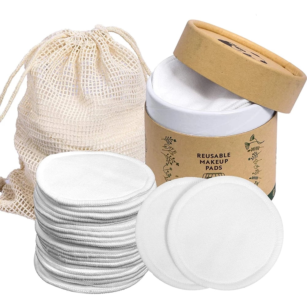 Click here for Estink 20 Pcs Reusable Makeup Remover Pads Bamboo... prices