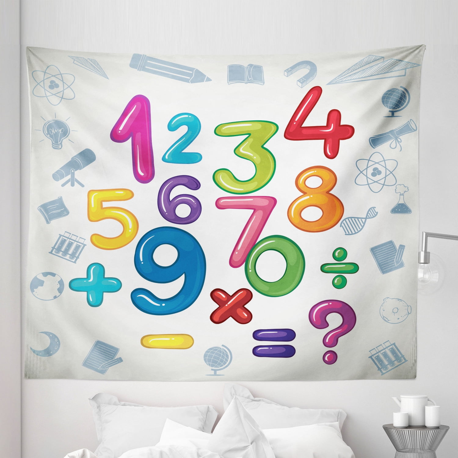 Number Tapestry, Mathematical Signs and Characters Elementary First ...