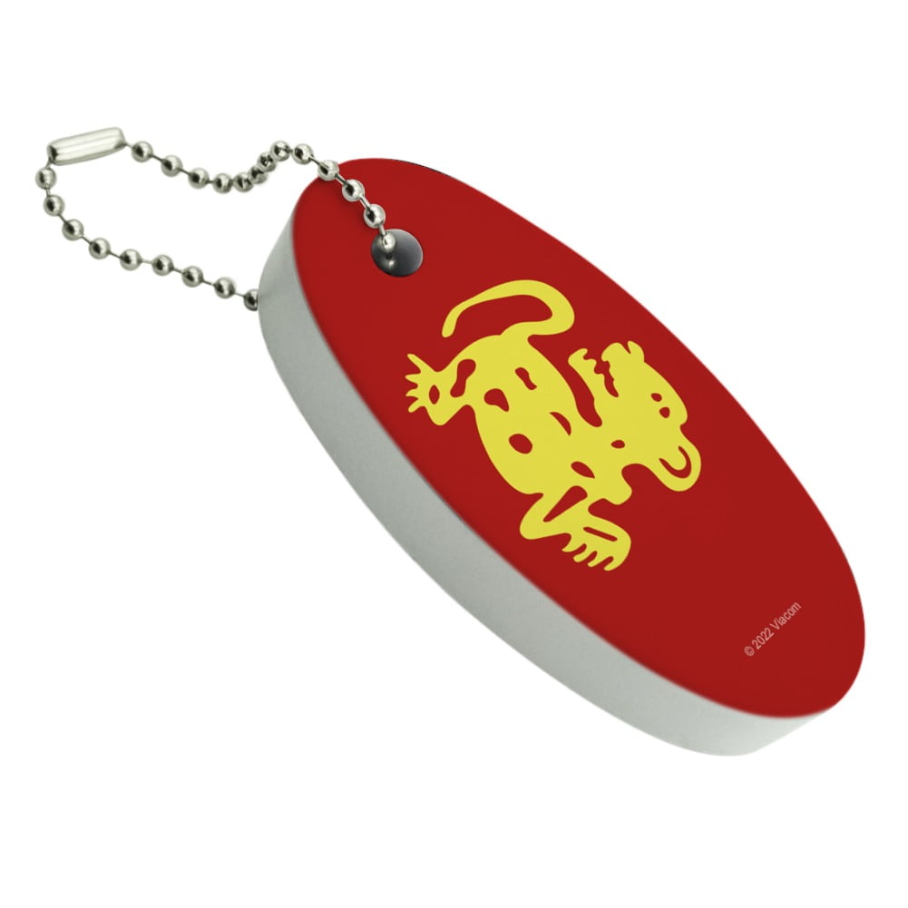 Hidden Temple Red Jaguars Floating Keychain Oval Foam Fishing Boat Buoy ...