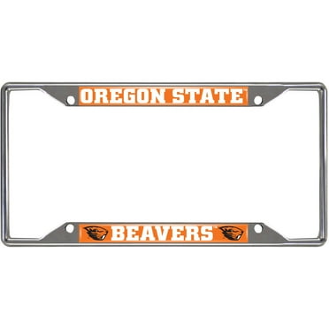 Oregon State Beavers Full Color Mega Inlay License Plate - Walmart.com