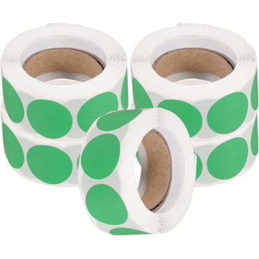 Red Dot Sticker Colored Labels Round Stickers 19mm - 1000 Pack by Royal ...