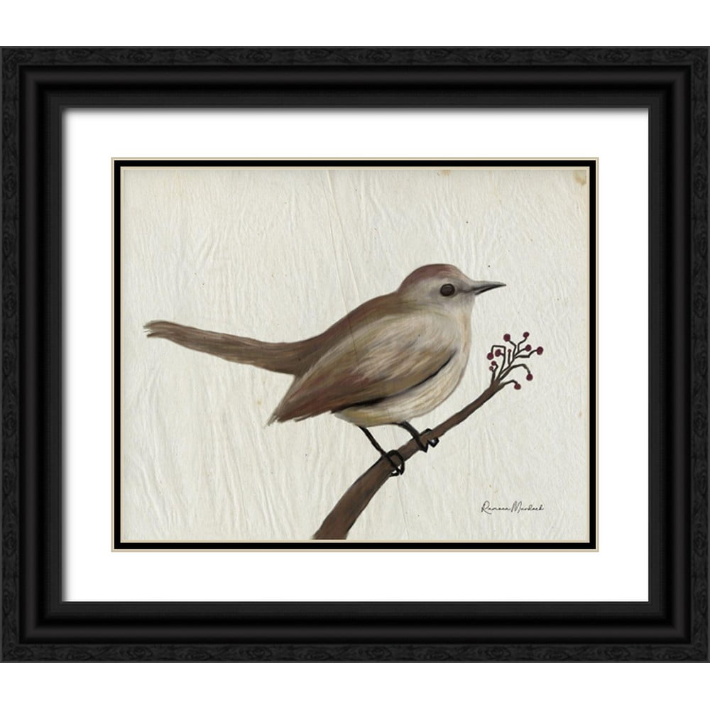 Murdock, Ramona 14x12 Black Ornate Wood Framed with Double Matting ...