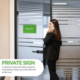 ADA CENTRAL SIGNS - 6" X4" Private Sign - ADA Compliant Tactile ...