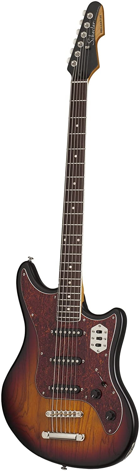 Schecter 6 String Solid-Body Electric Guitar - Walmart.com