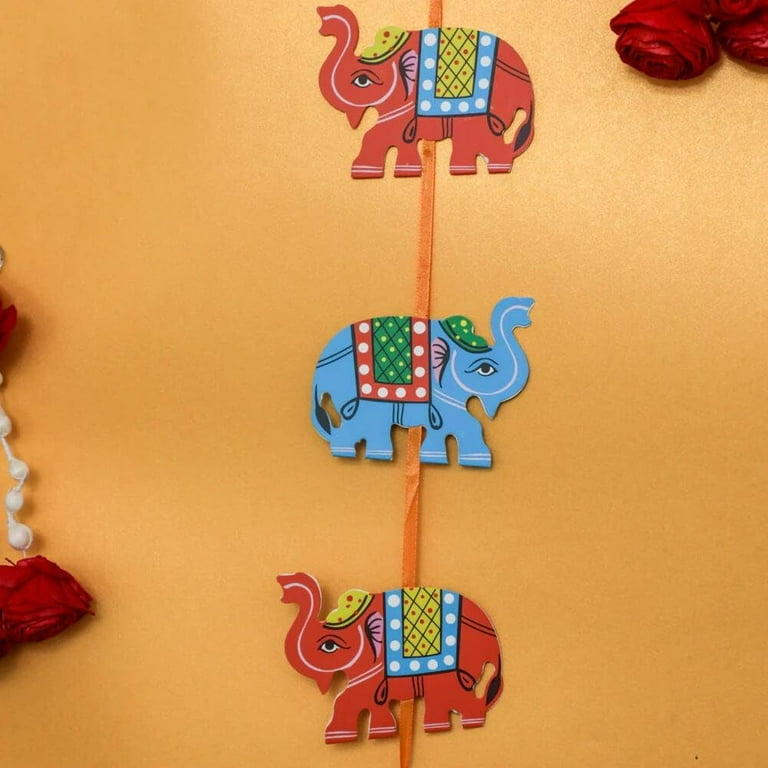 Paper elephant garland store