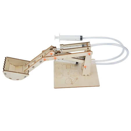 Science Experiment Excavator Model,DIY Hydraulic Excavator Model ...