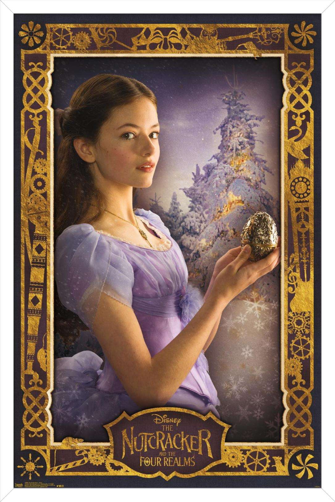 Disney The Nutcracker - Clara Wall Poster, 22.375" x 34", Framed ...