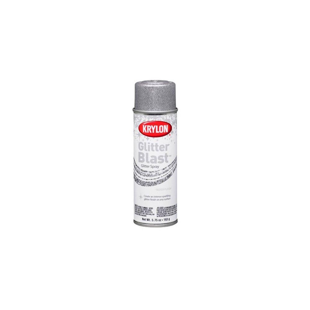 krylon k03802a00 glitter blast, silver flash, 5.75 ounce - Walmart.com