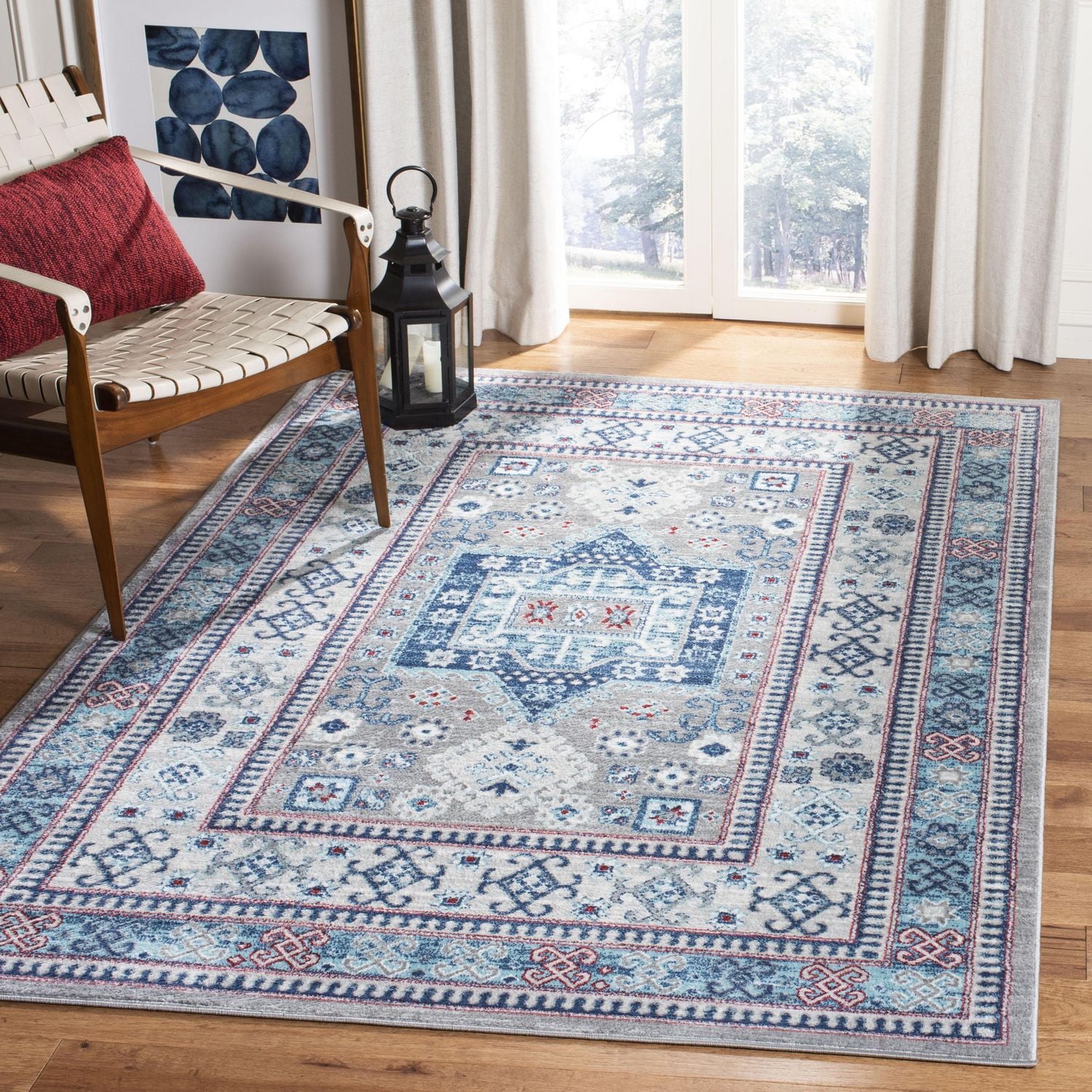 Click here for Safavieh Kazak Caymen Geometric Area Rug 8 Ft. X 1... prices