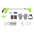 Cordless Weed Eaters, Battery Operated Weed Wacker, Weed Trimmer with 2 ...