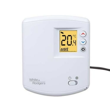 White-Rodgers 1F72-151 Digital 5/2 Day Programmable Thermostat - White ...