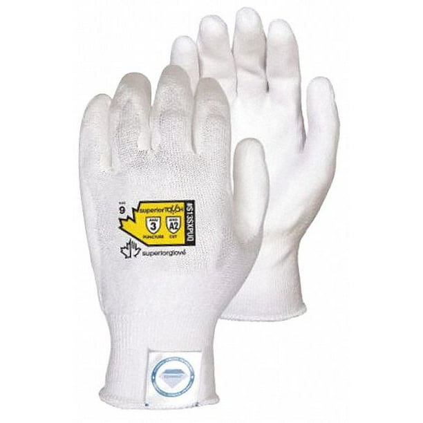 Superior Glove Cut Resistant Glove,PTFE Poly,PR S13SXPUQ-8 - Walmart.com