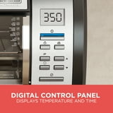 BLACK+DECKER SpaceMaker Under-Counter Toaster Oven, Black/Silver ...