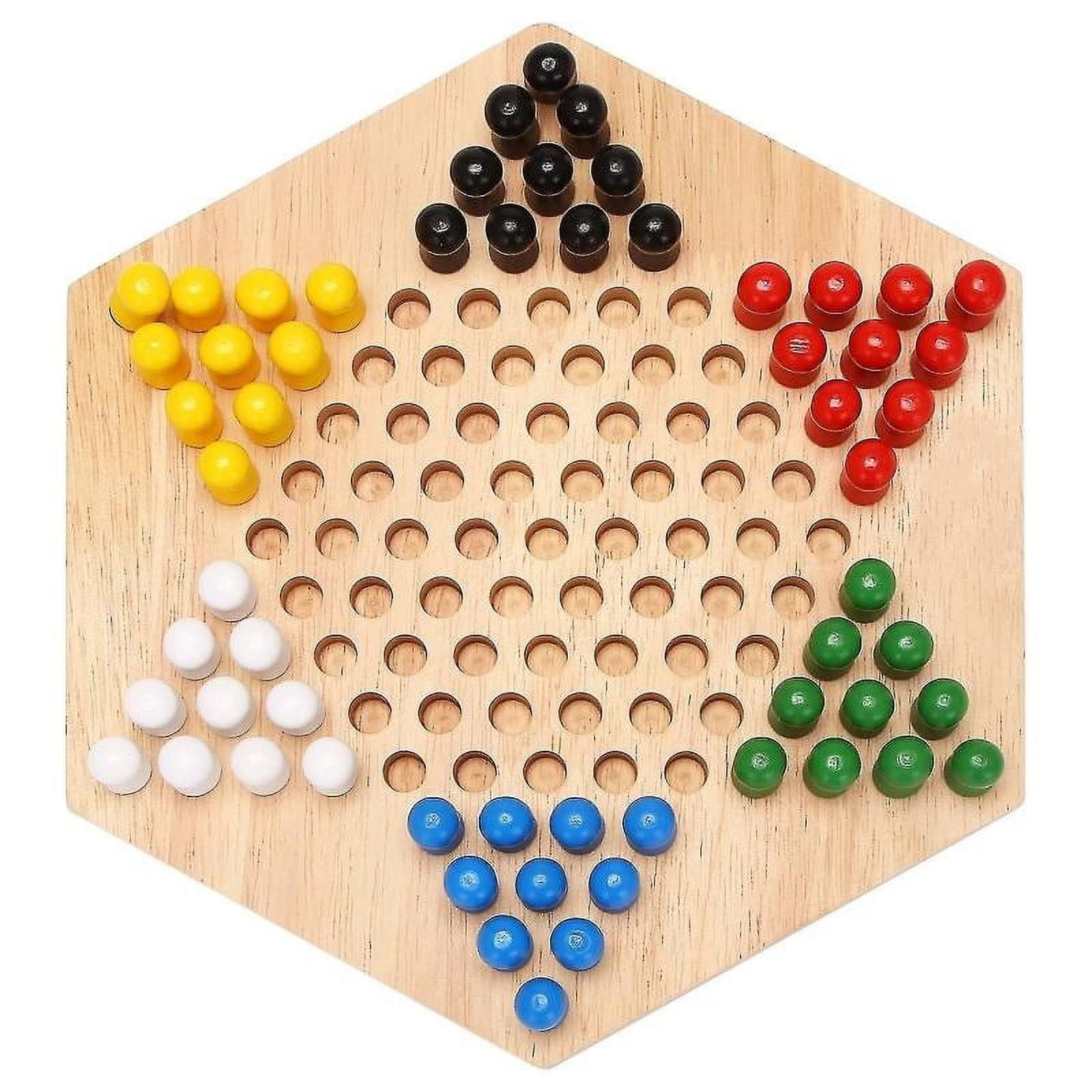 Juego de mesa de damas chinas de madera, juego de mesa de damas chinas ...