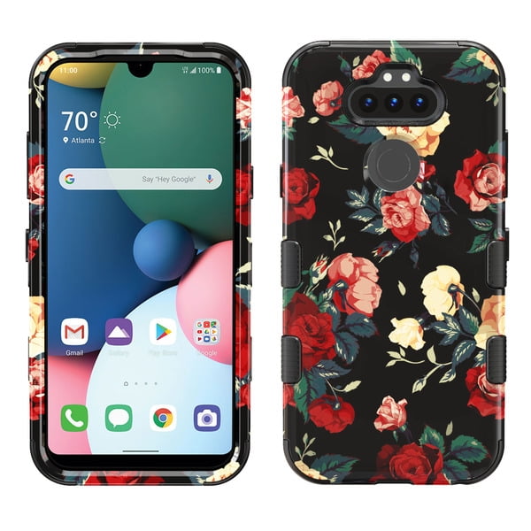 LG K31 /Aristo 5 /Fortune 3 Phone Case Hybrid Shockproof Impact Armor ...