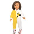 COSDOLL 16 inch Doll Clothes Jumpsuit Set for 14-16 inch Reborn Baby ...