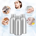 Bxaolu 50ml/1.69oz Aluminum Bottle Refillable Liquid Container Aluminum ...