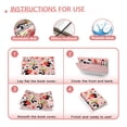 1pc Cloth Elastic Book Cover Rectangle Book Wrap Panda 400x485mmDIY ...