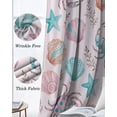 Coastal Ocean Blackout Curtains for Bedroom Living Room Darkening ...