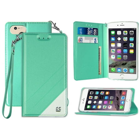 Case for iPhone SE 2020, [Mint] Infolio Wallet Credit Card Slot ID ...