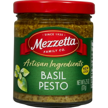 Mezzetta Artisan Ingredients® Basil Pesto 6 fl oz Jar – Walmart ...