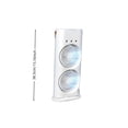 Dual Fan Air Cooler 15.16 Inch with Remote Control, Portable Desktop ...