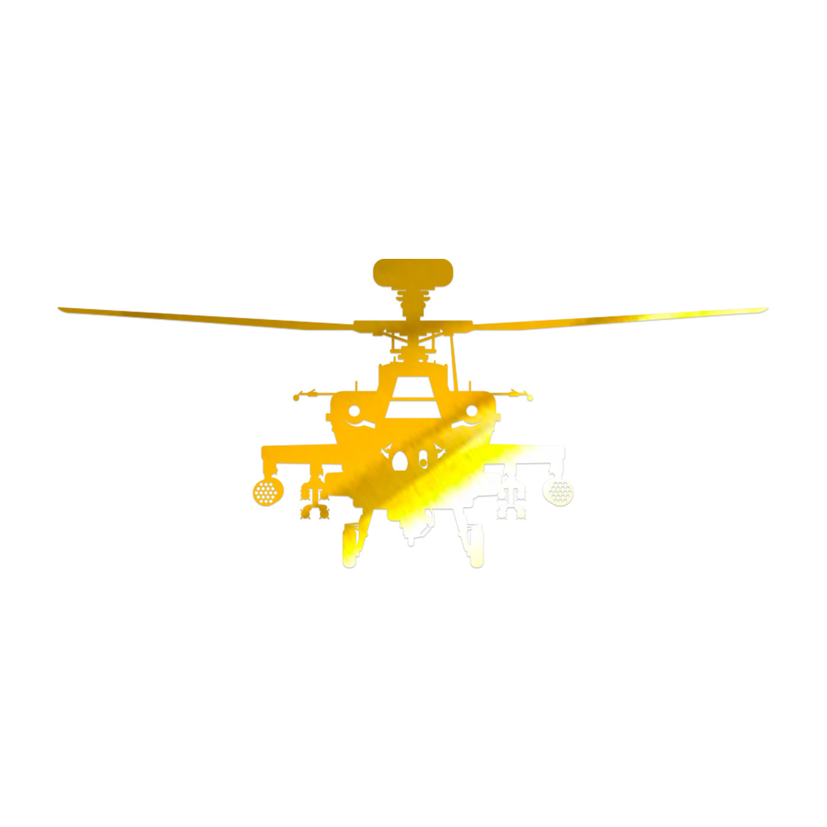 AH-64 Apache Sticker Decal Die Cut - Self Adhesive Vinyl - Weatherproof ...