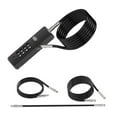 Cable Locks With 4-Digit Combination Lock With 3 Steel Rope Push Bar ...