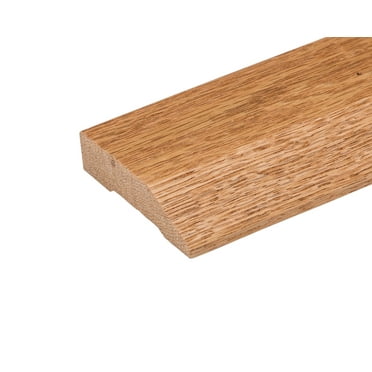 3 FT - 3/4" Oak Overlap Edging 3 1/2" Wide - Walmart.com