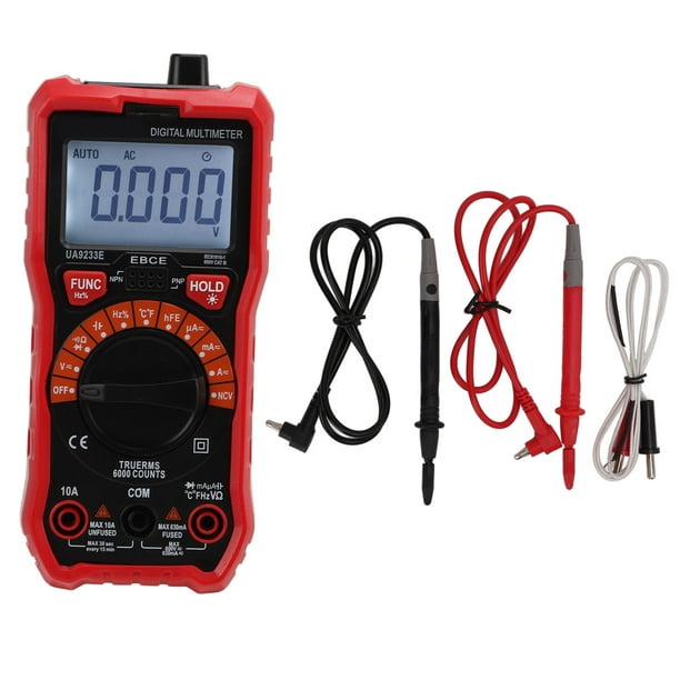 Digital Multimeter,UA9233E Digital Multimeter High U E Voltage Current ...