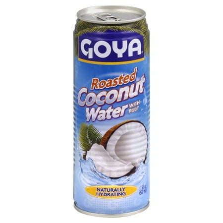 Goya Roasted Coconut Water with Pulp, 17.6 fl oz - Walmart.com