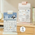 2025 Desktop Calendar Year Calendar Desk Calendar Standing Calendar ...