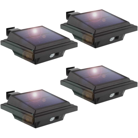 Outdoor Motion Sensor Solar Light, 25 Led Solar Gutter Lights ...