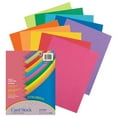 Pacon Colorful Card Stock Assortment, 10 Colors, 8-1/2" x 11", 250 ...