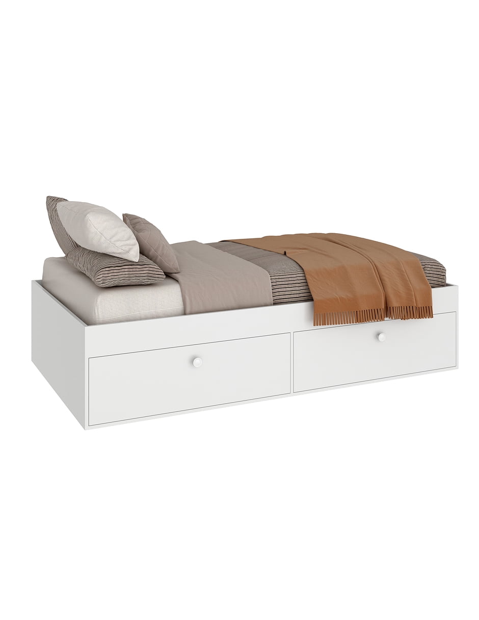 Cama Individual Skal Living CB910-BR Color Blanco | Walmart en línea