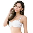 Varsbaby Sexy lace Bra Half Cup Push Up UnderwearThin Cotton Women Bras - Walmart.com
