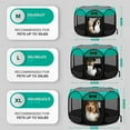 Ruff 'n Ruffus Portable & Collapsible Indoor Puppy Pen | Playpen with ...