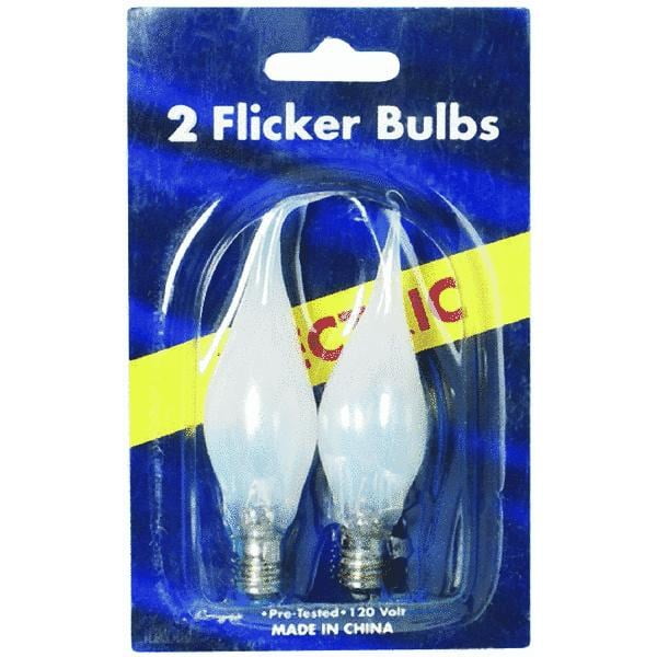 2 Pack Flicker Silicon Tipped Replacement Bulb - Walmart.com