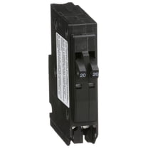 Square D QO 2-15 Amp Single-Pole CTL Tandem Circuit Breaker, 15A/15A ...