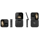 XIAOLE I17 Pro Mini Flip Mobile Phone, Foldable Cell Phone With Fm Radio Magic Voice Speed Dial ...